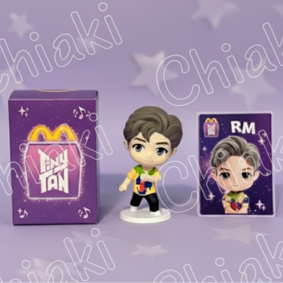 McDonald's | Toys | 225 Mcdonalds Tiny Tan Bts Rm Happy Meal Toy ...